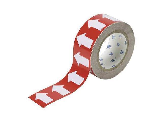 Click here for BRADY 91422 Arrow Tape White/Red 2 In. W 90 ft. L prices