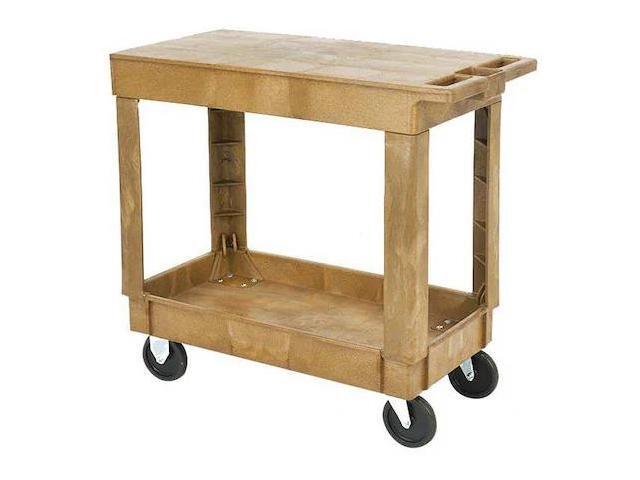 Click here for ZORO SELECT 5UTJ4 Utility Cart with Deep Lipped &... prices