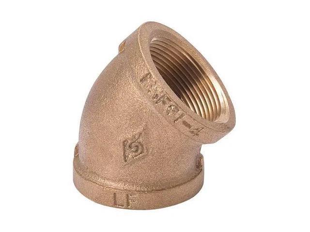 Click here for ZORO SELECT 22UL04 45 Degrees Elbow Brass 45 Degre... prices