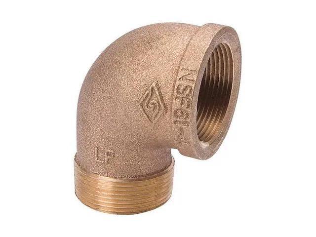 Click here for ZORO SELECT 22UL09 90 Degrees Street Elbow Brass 9... prices