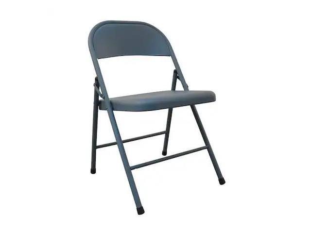 Click here for ZORO SELECT 13V424 Folding Chair Steel Blue 300 lb... prices