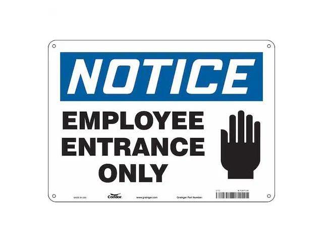 Click here for CONDOR 472F36 Safety Sign  10 in Height  14 in Wid... prices
