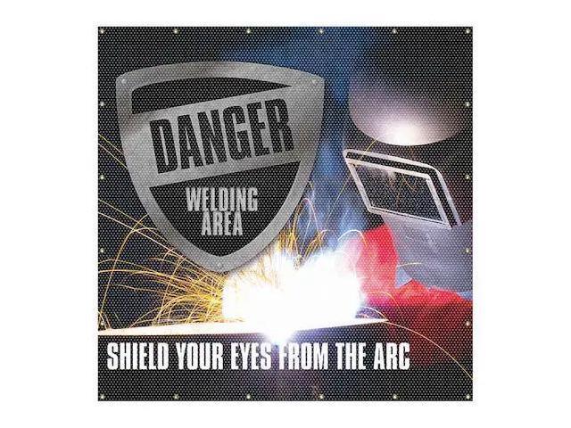 Click here for ACCUFORM PWD100RD Welding Screen  Danger Shield Yo... prices