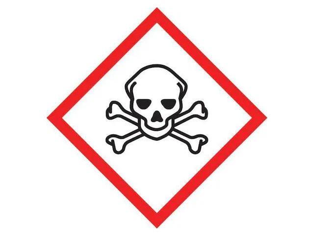 Click here for ACCUFORM LZH616EV5 Label Skull 2x2 In Poly 500 Rol... prices