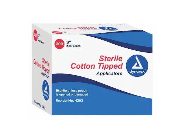 Click here for DYNAREX 4301 Cotton Tip Swab  Non-Sterile  3 L  PK... prices