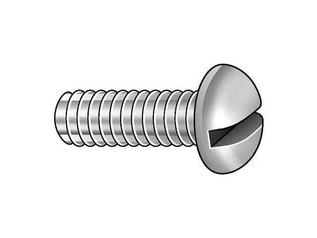 Click here for ZORO SELECT 116216-PG #10-32 x 5/8 in Slotted Roun... prices