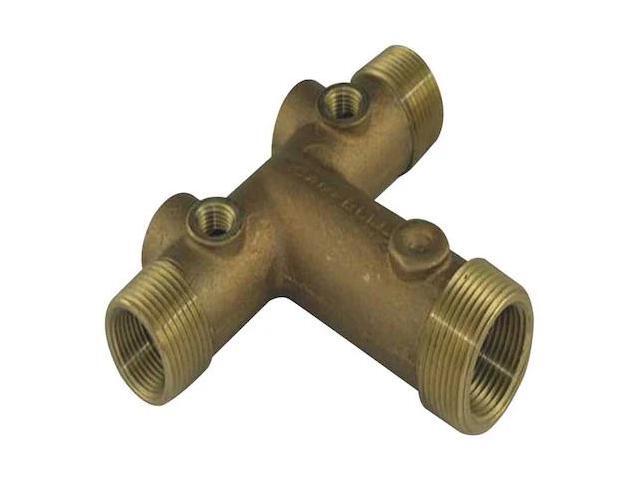 Click here for CAMPBELL UTC5-4-3LF Tank Cross Tee Male/Female 1 1... prices