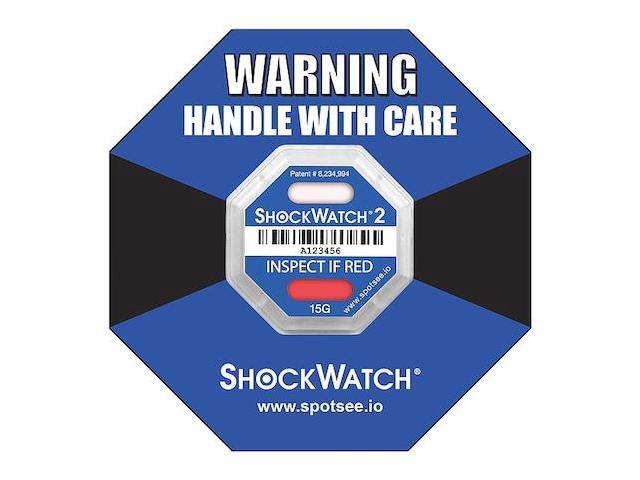 Click here for SHOCKWATCH 47000K G-Force Indicator Label 15G PK50 prices