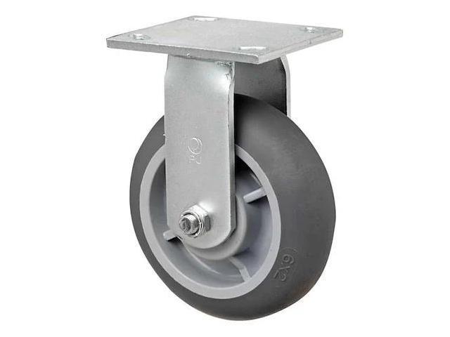 Click here for ZORO SELECT 1NVD8 Rgd Plat Castr Therm Rubbr 6 in.... prices