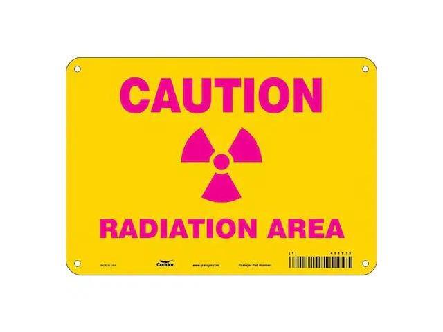 Click here for CONDOR 451Y75 Radiation Safety Sign  7 in H  10 in... prices