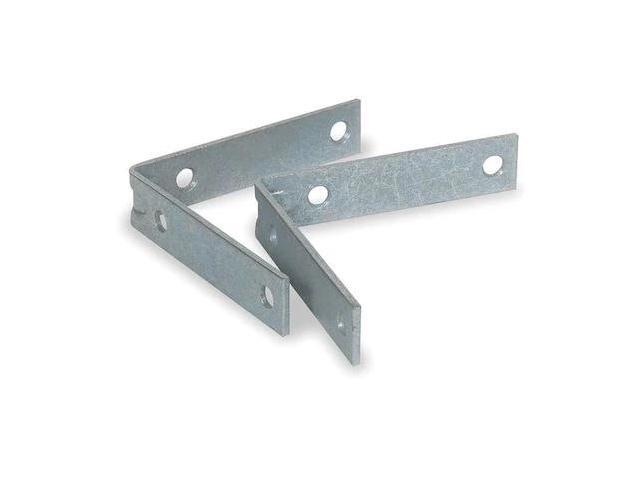 Click here for ZORO SELECT 1WDE5 Corner Brace Steel 7/8 Wx4 In L... prices