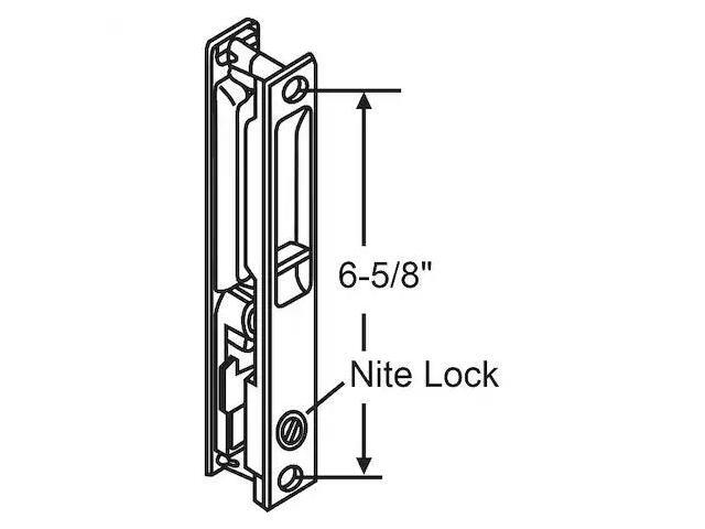 Click here for ZORO SELECT 13-140 Door Handle 7-21/64 L x 1-1/8 H prices
