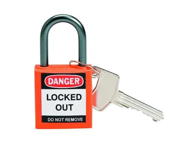Click here for Brady Orange Lockout Padlock  Alike Key Type  Ther... prices