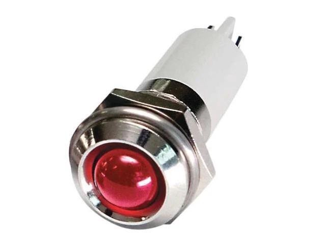 Click here for ZORO SELECT 24M115 Round Indicator Light Red 120VA... prices