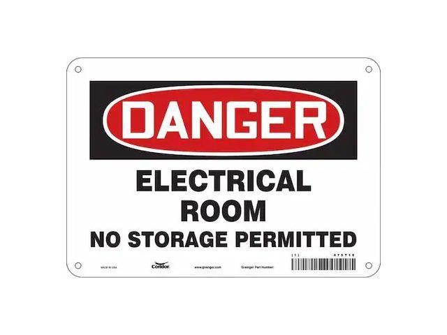 Click here for CONDOR 475T18 Safety Sign  7 in Height  10 in Widt... prices