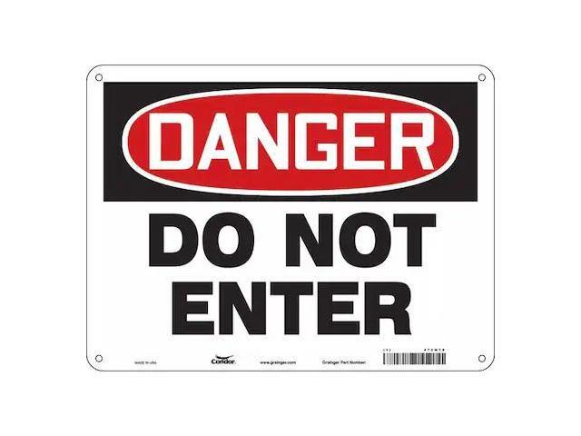 Click here for CONDOR 472M79 Safety Sign  18 in Height  24 in Wid... prices