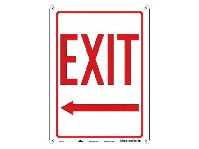 Click here for CONDOR 480M74 Exit Sign  English  10 W  14 H  Alum... prices