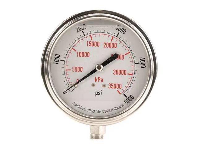 Click here for ZORO SELECT 4CFK9 Commercial Pressure Gauge  0 to... prices