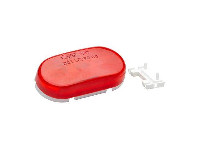 Click here for GROTE 45432 Marker Lamp Oval No Splice 2 Bulb Red prices
