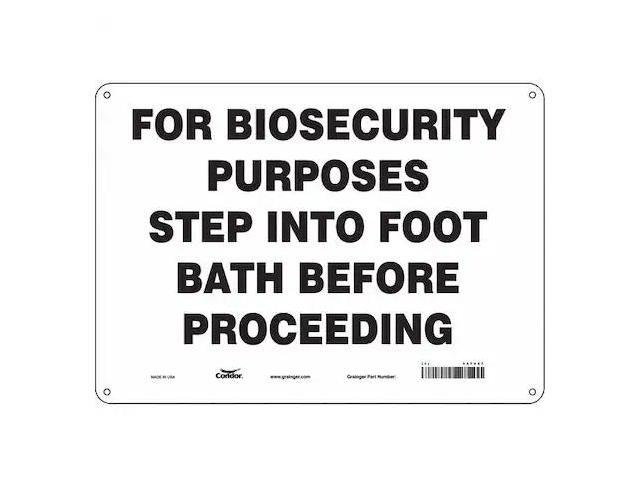 Click here for CONDOR 447V47 Biohazard Sign  10 in H  14 in W  Po... prices