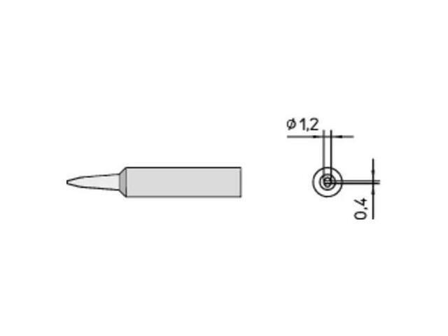Click here for WELLER T0054486099 Soldering Tip  Chisel  1.2 mm... prices