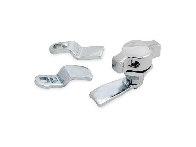 Click here for ZORO SELECT 1XPF2 Cam Latch Padlockable Chrome T H... prices