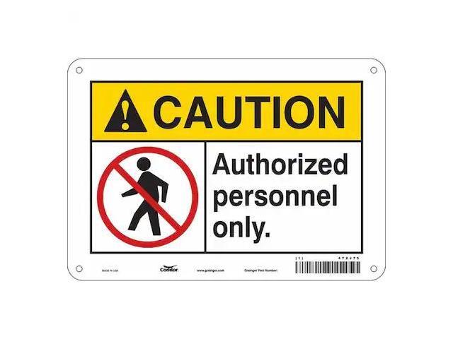 Click here for CONDOR 472J75 Safety Sign  7 in Height  10 in Widt... prices