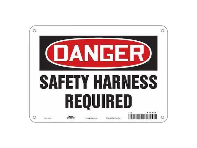 Click here for CONDOR 479F95 Safety Sign  7 in Height  10 in Widt... prices