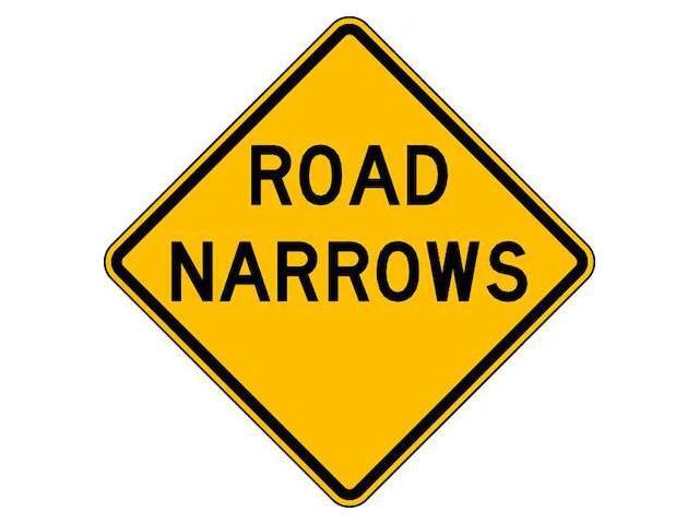 Click here for LYLE W5-1-30HA Traffic Sign 30 x 30In BK/YEL Text... prices