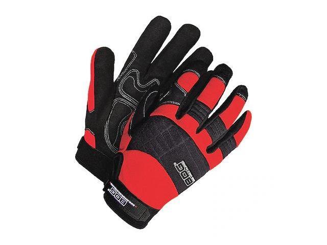 Click here for BDG 20-1-10605R-S Mechanics Gloves  Black/Red  Pad... prices