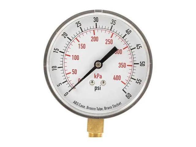 Click here for ZORO SELECT 4FLX7 Commercial Pressure Gauge  0 to... prices