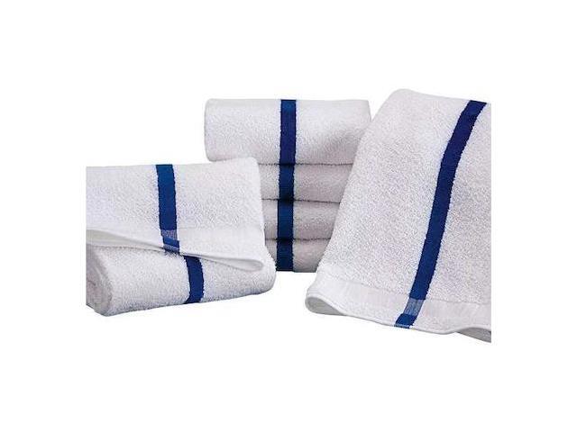 Click here for MARTEX T0840 BCS Pool Towel w/Blue Stripe 20x40 PK... prices