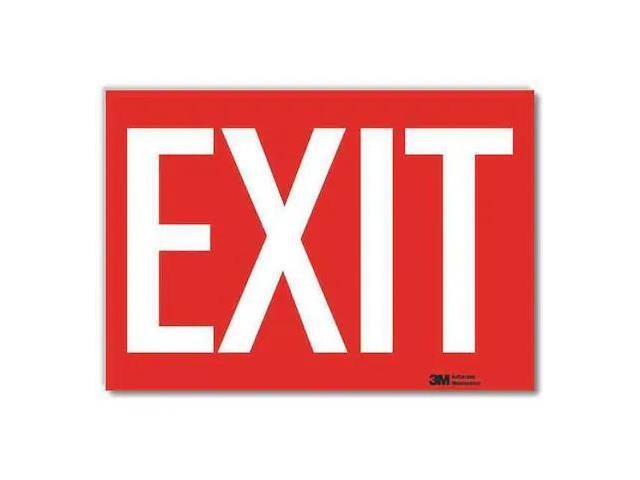 Click here for LYLE U1-1016-RD_14X10 Exit Sign  Vinyl  14 W  10 H... prices
