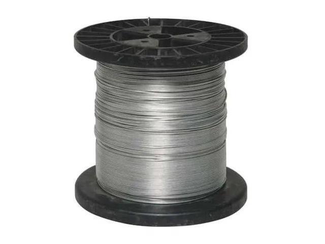 Click here for ZORO SELECT 4LVR1 Electric Fence Wire 17 Ga 1320 F... prices