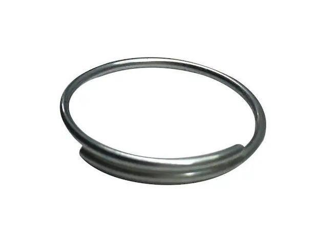 Click here for ZORO SELECT 25DU55 Split Key Ring  Gray  Steel  Sp... prices