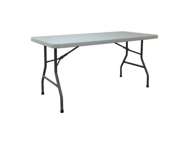 Click here for ZORO SELECT 4GE25 Rectangle Folding Table  30 W  6... prices