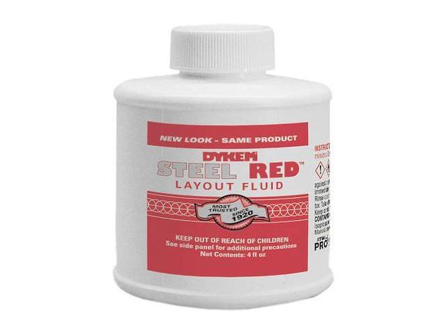 Click here for DYKEM 80396 Layout Fluid Steel Red(TM) 4 oz prices
