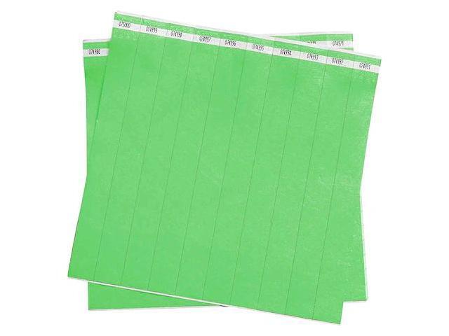 Click here for Wristband  Green  Numbered  PK 500 prices