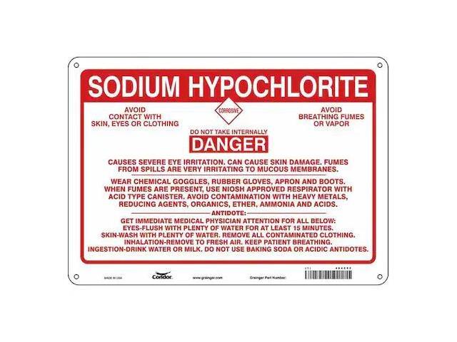 Click here for CONDOR 464Z92 Safety Sign  10 in Height  14 in Wid... prices