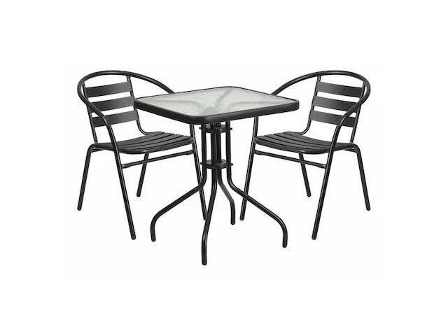 Click here for Flash Furniture Lila 23.5 Square Table with 2 Slat... prices