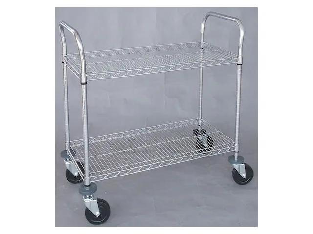 Click here for ZORO SELECT 1ECJ3 Wire High Cart Heavy Duty 18x48x... prices