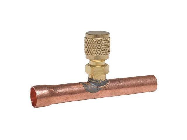 Click here for ZORO SELECT 4PDH6 1/4 Access Valve Union Tee  PK2... prices