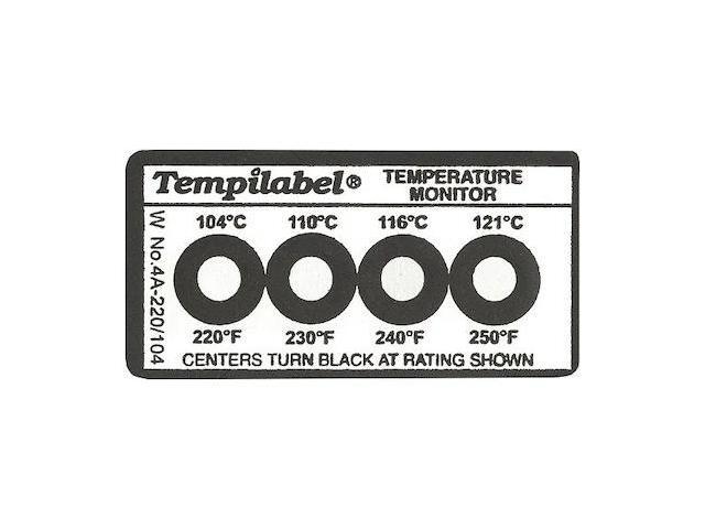 Click here for Tempil Non-Reversible Temp Indicator  Strip  PK10... prices
