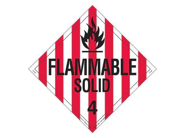 Click here for LABELMASTER Z-PVM Flammable Solid Placard  Flammab... prices