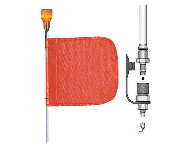 Click here for CHECKERS FS8L-QD-O Warning Whip  White Whip  Orang... prices