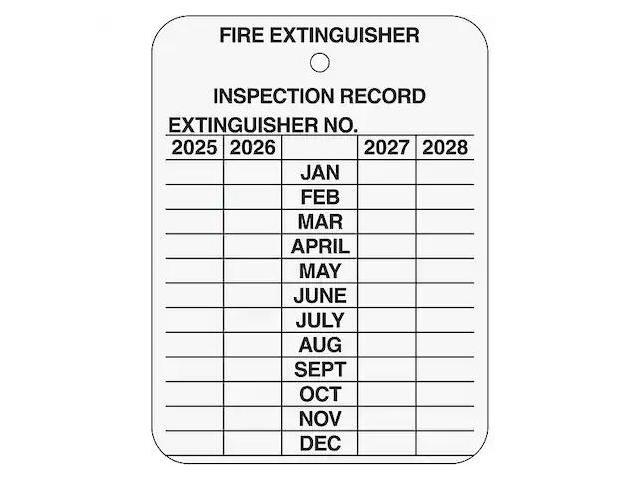 Click here for ZORO SELECT 103632 Tag  Fire Extinguisher  Aluminu... prices