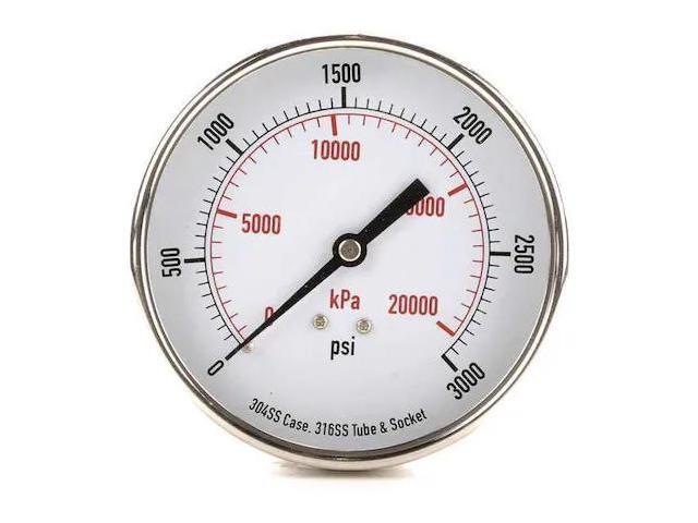 Click here for ZORO SELECT 4FMY9 Commercial Pressure Gauge  0 to... prices