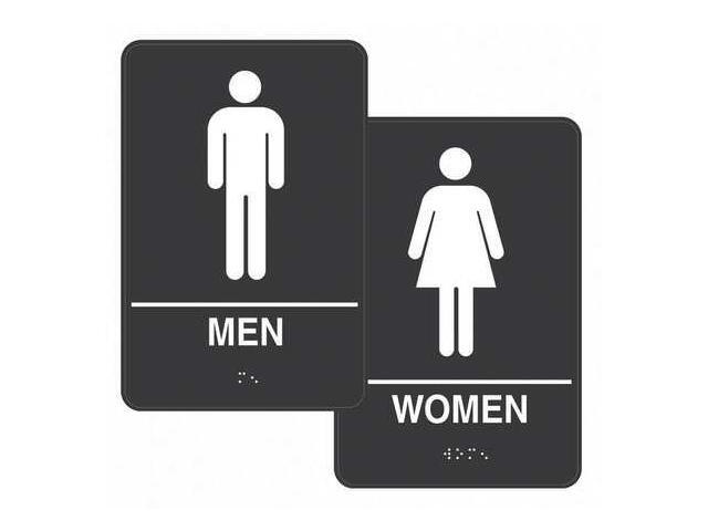 Click here for Restroom Signs 9 x 6In Plastic PR COSCO 98095 prices