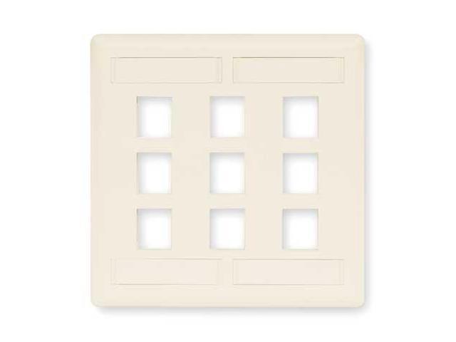 Click here for HUBBELL PREMISE WIRING AFP14W Wall Plate 4 Port prices
