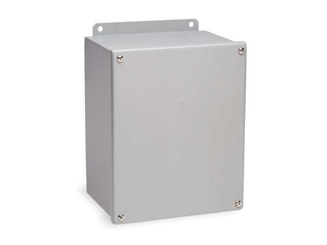 Click here for 14H x 12W x 6D Metallic Enclosure  Gray  Knockouts... prices